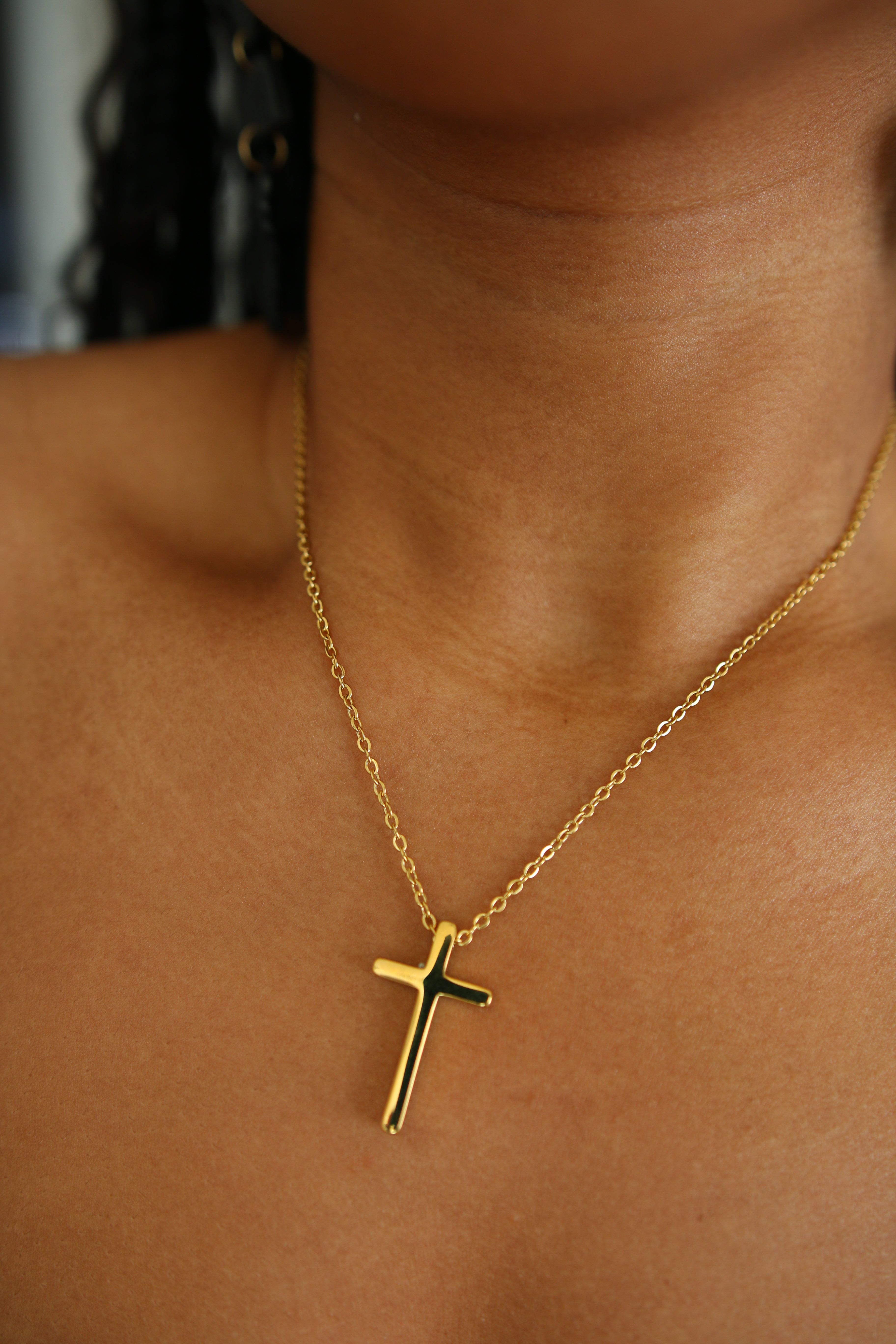 Cross Necklace – Fearless Belle